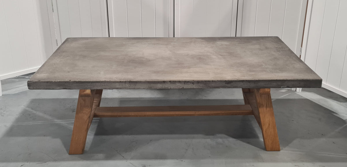 Modern Polished Concrete Coffee Table - $13 / week (6 week hire ...